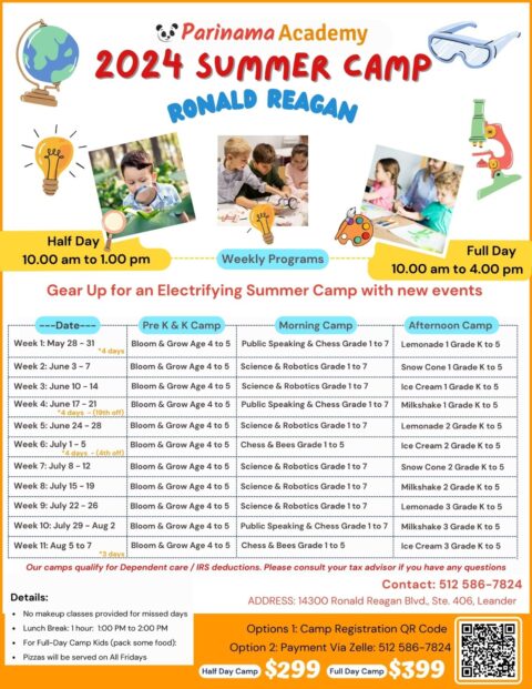 Summer Camps - In Person and Virtual - Parinama Academy